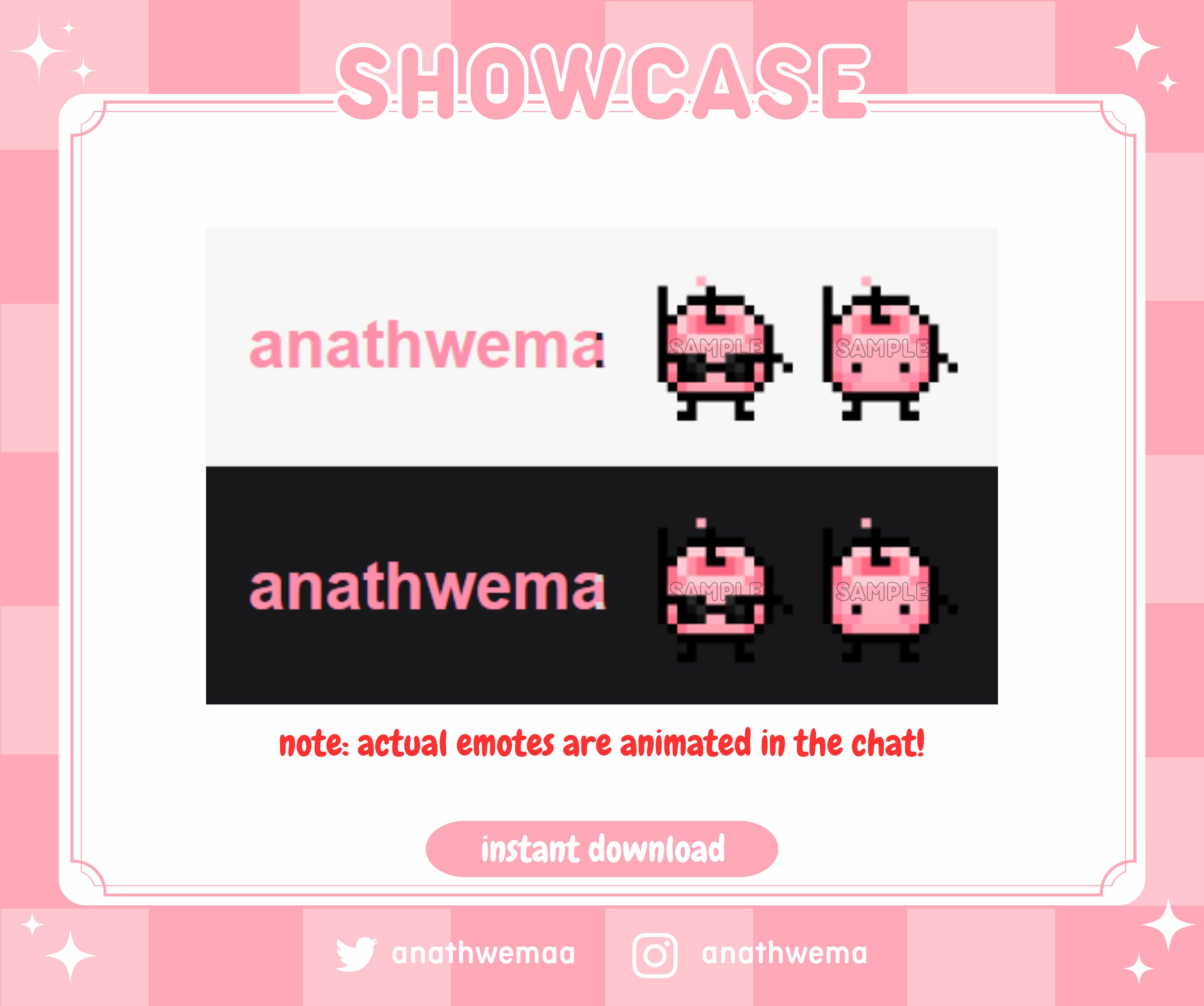 ANIMATED Stardew Valley Junimo Twitch Alerts / Emotes Pink Dancing ...