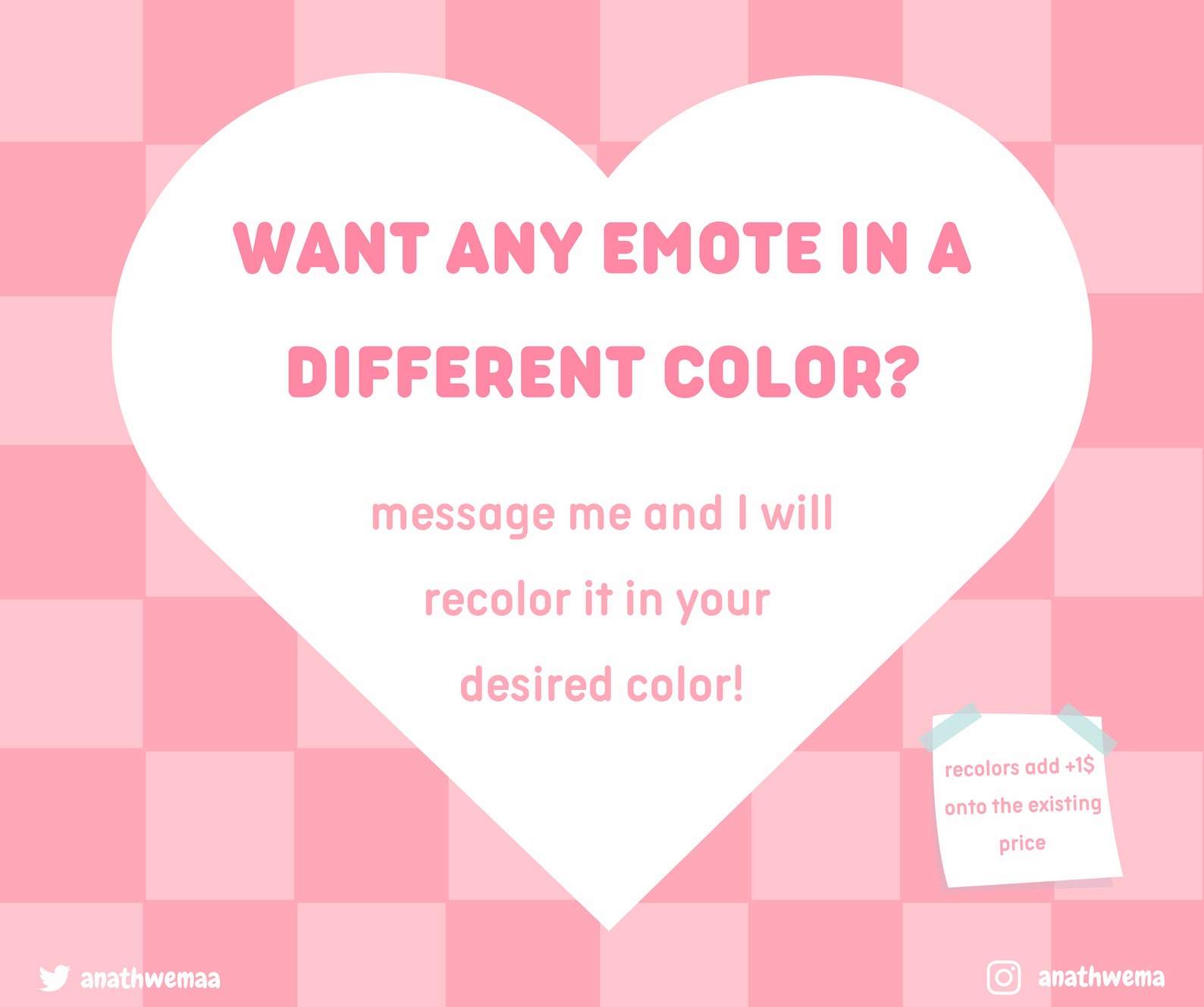 Cute Pink Choker Collar Twitch Emote / Channel Point | Kawaii Pixel 8 ...