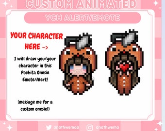 Twitch Pochita Emote - Etsy