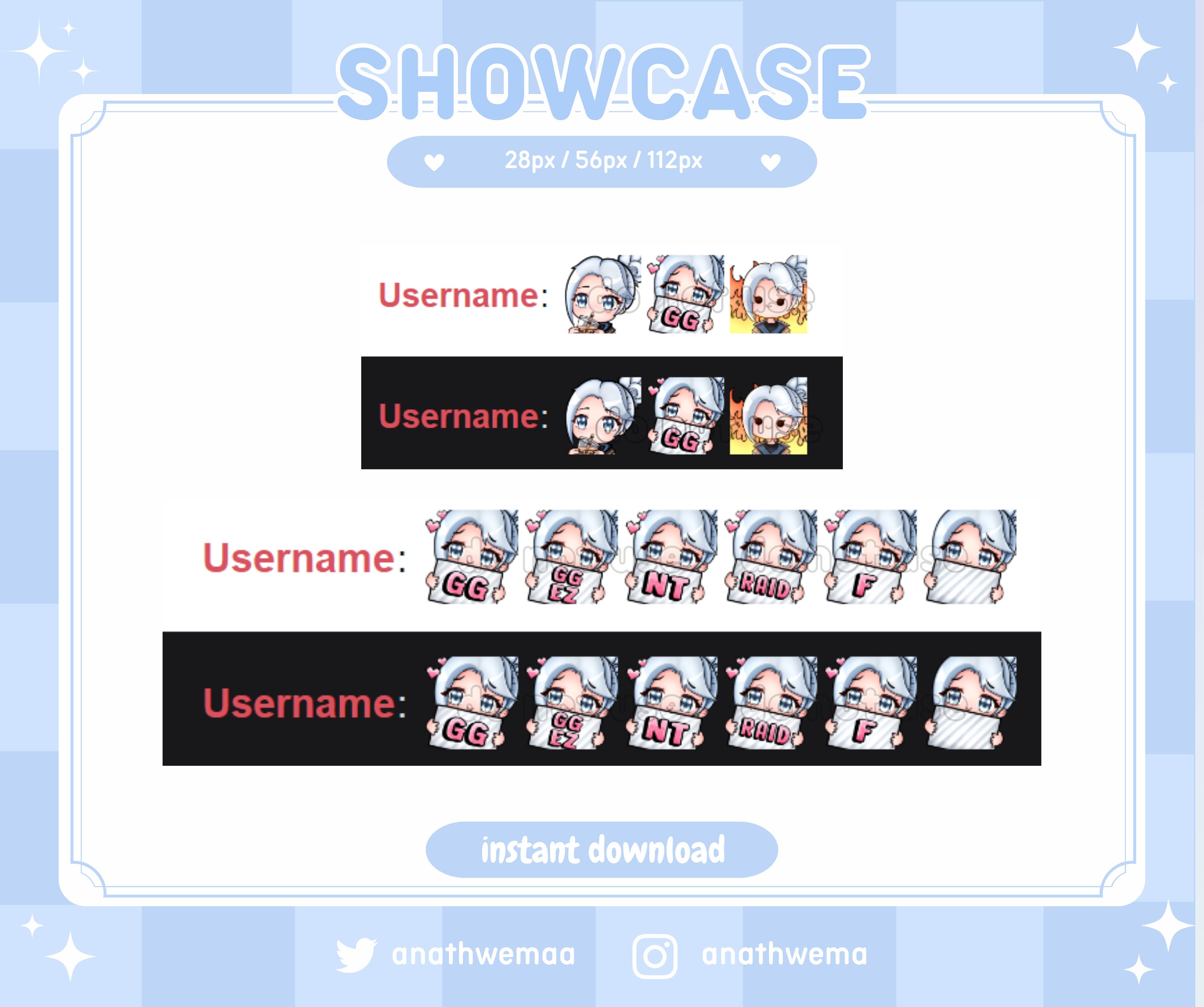 8x Valorant Jett Emotes Pack | Twitch Discord | Meme Boba Drink Sip ...