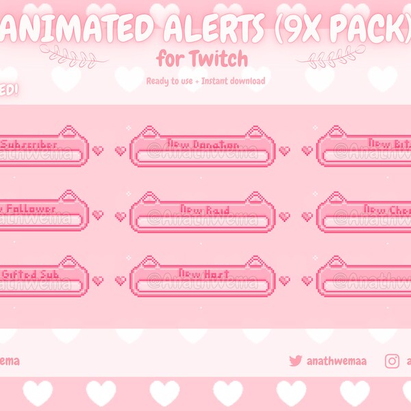 Twitch Notification - Etsy