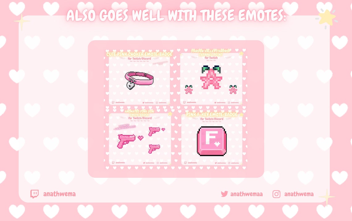 9x ANIMATED Kitty Twitch Alerts Pack for Streamers Cute 8 - Etsy