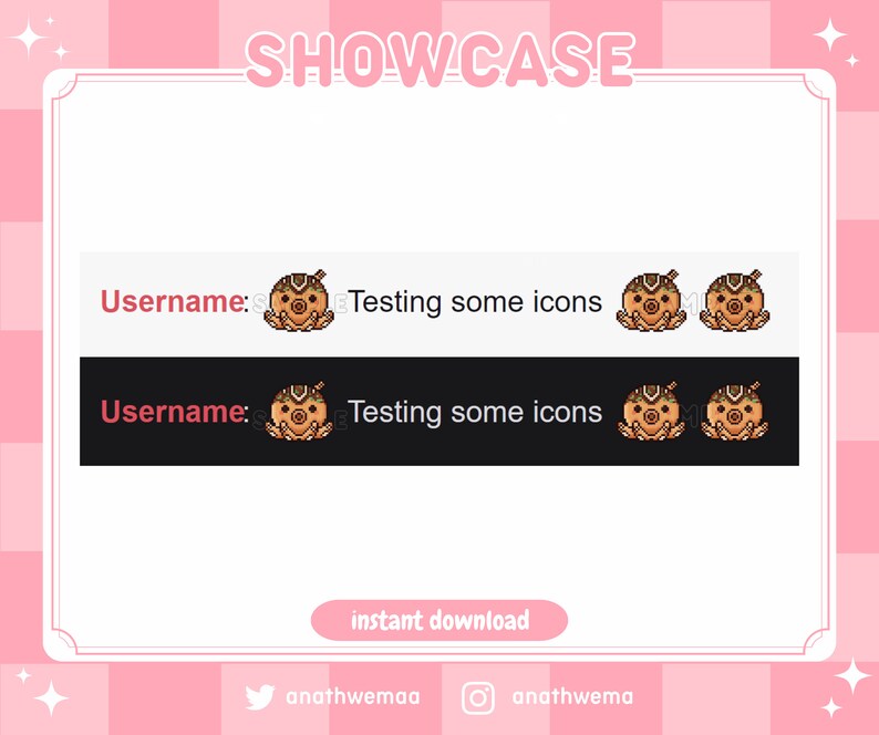 Cute Takoyaki Food Twitch Emote / Channel Point Discord Emotes Pixel 8 ...