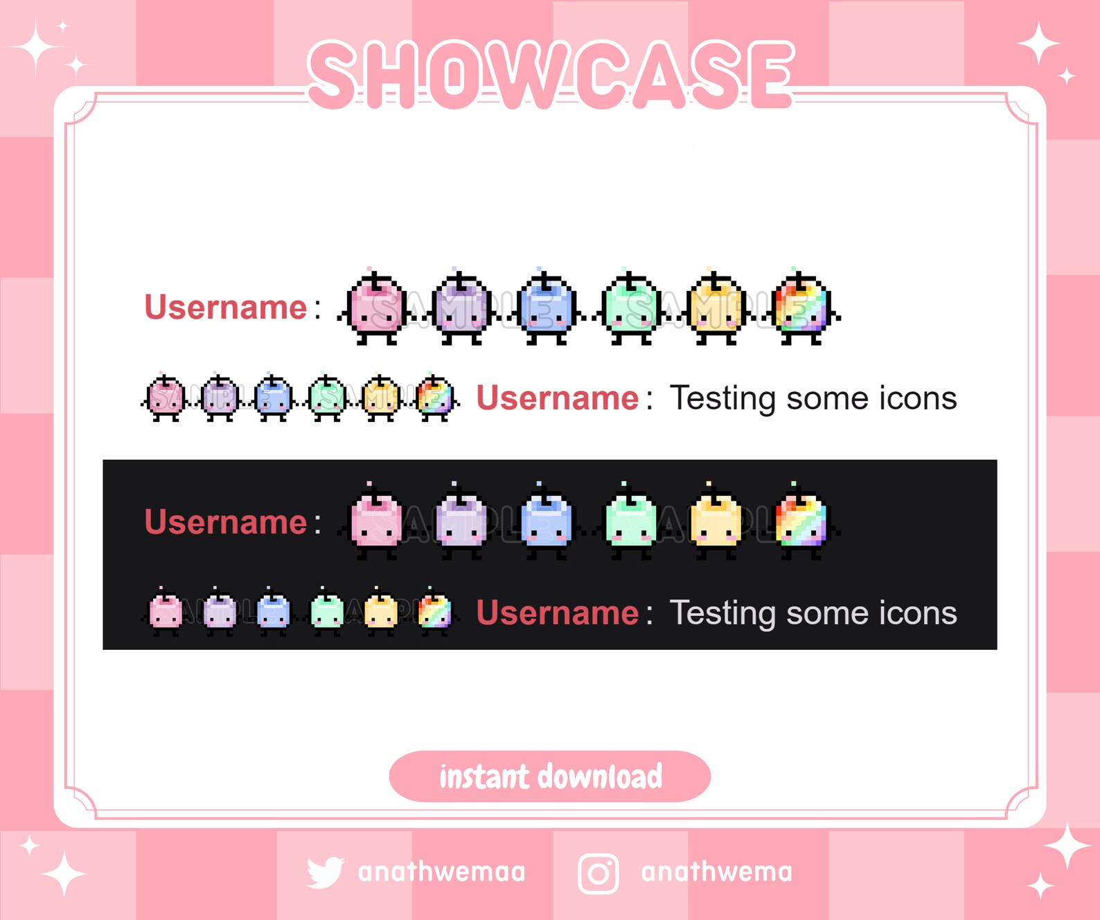 6x Stardew Valley Junimo Twitch Emotes / Badges Pack | Pixel Art | 8 ...