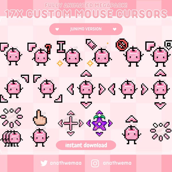 Cute Cursors for Windows - Etsy