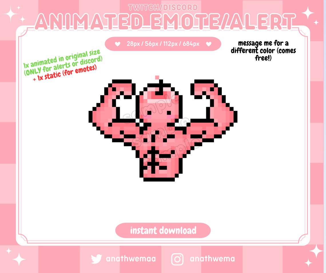ANIMATED Stardew Valley Buff Junimo Twitch Alert + Static Emote | Pixel ...