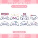 8x Cute Plush Twitch / Discord Emotes | Hello Gif Bunny Kawaii Puppy ...