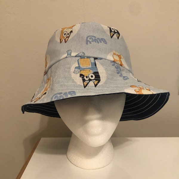Bluey Bucket Hat - Etsy UK