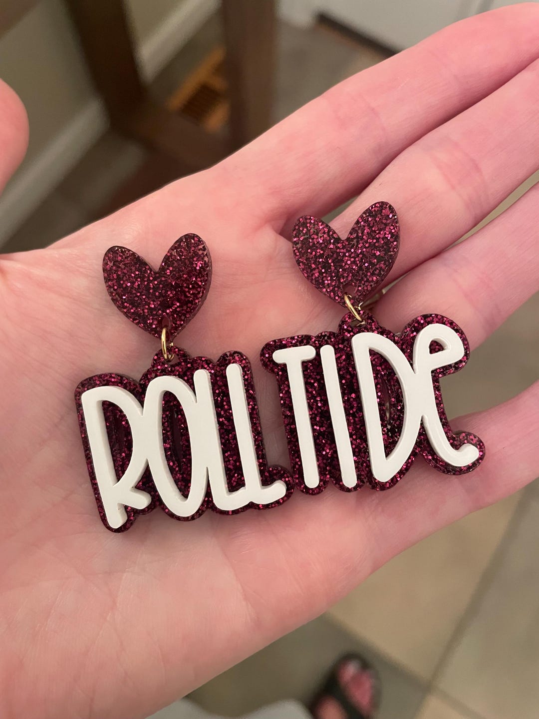 Roll Tide - University of Alabama- Tailgate Bama Spirit Earrings ...