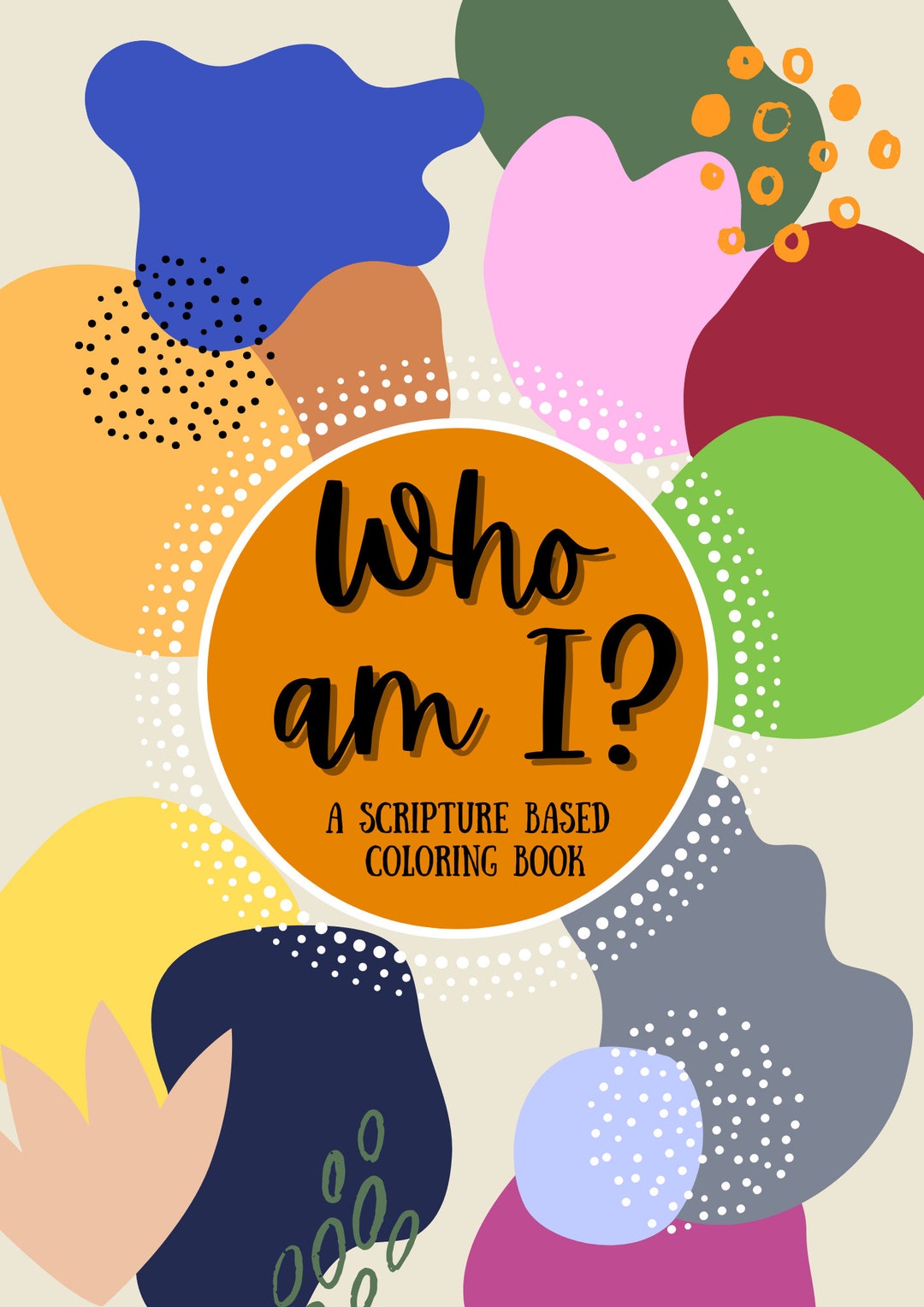 Who Am I? (digital Bible Coloring Book) - Etsy