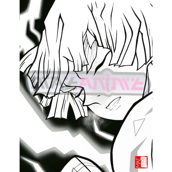Zenitsu Svg - Etsy