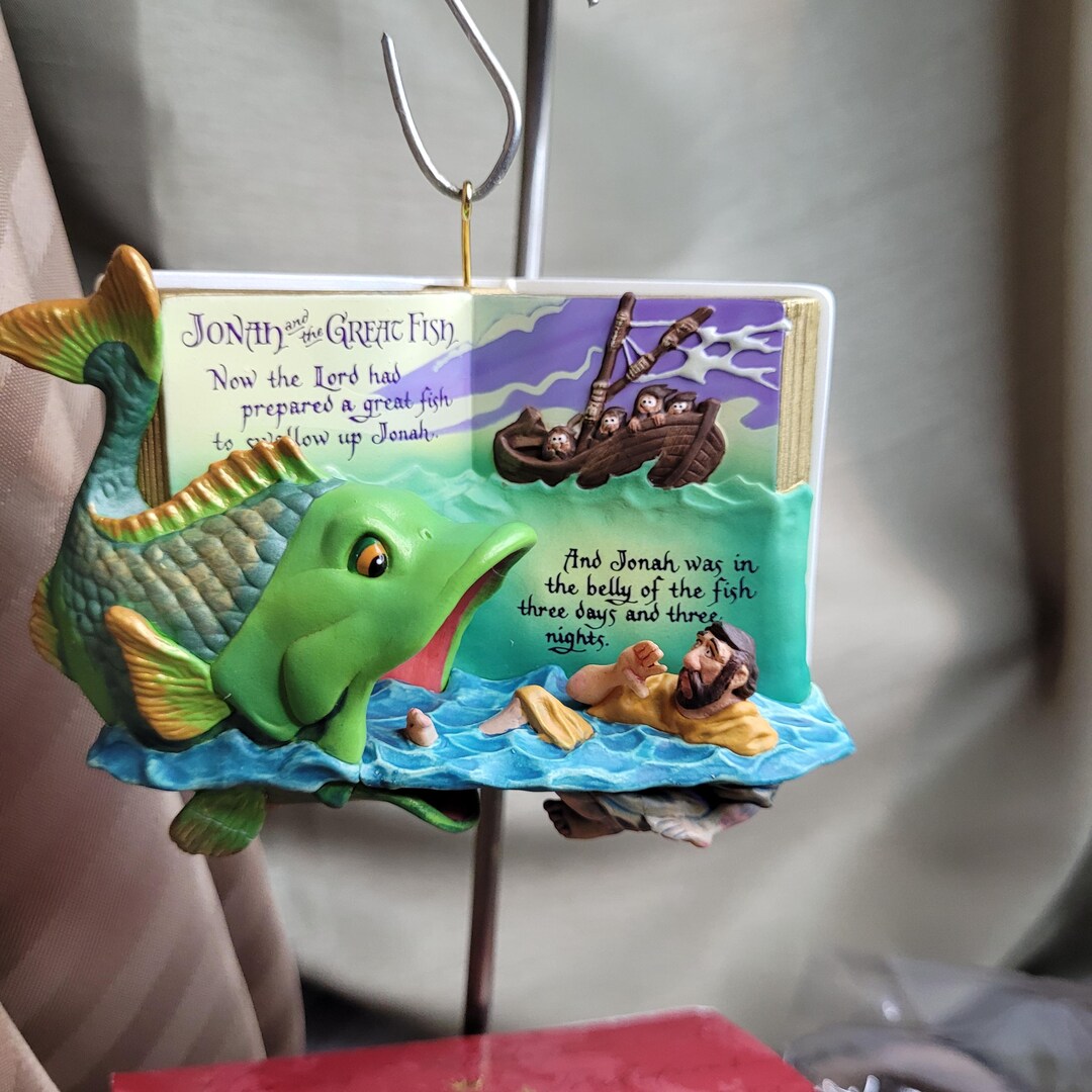 Hallmark Keepsake Collectible Jonah and the Great Fish - Bible Stories ...