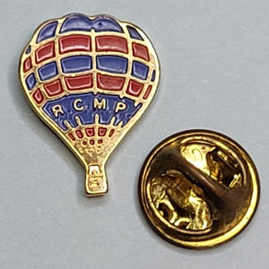 Vintage RCMP Royal Canadian Mounted Police Collectible Hot Air Balloon ...
