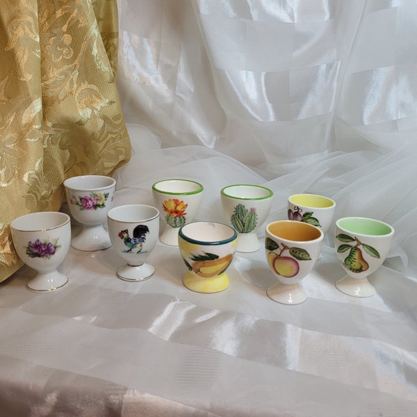 Egg Cups Vintage - Etsy
