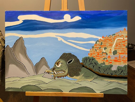 Lion Turtle of the Fire Nation. - Etsy