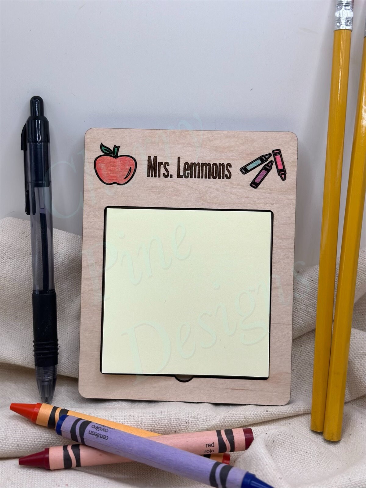 Teacher, Sticky Note Holder, Teacher Gift, Teacher Appreciation ...