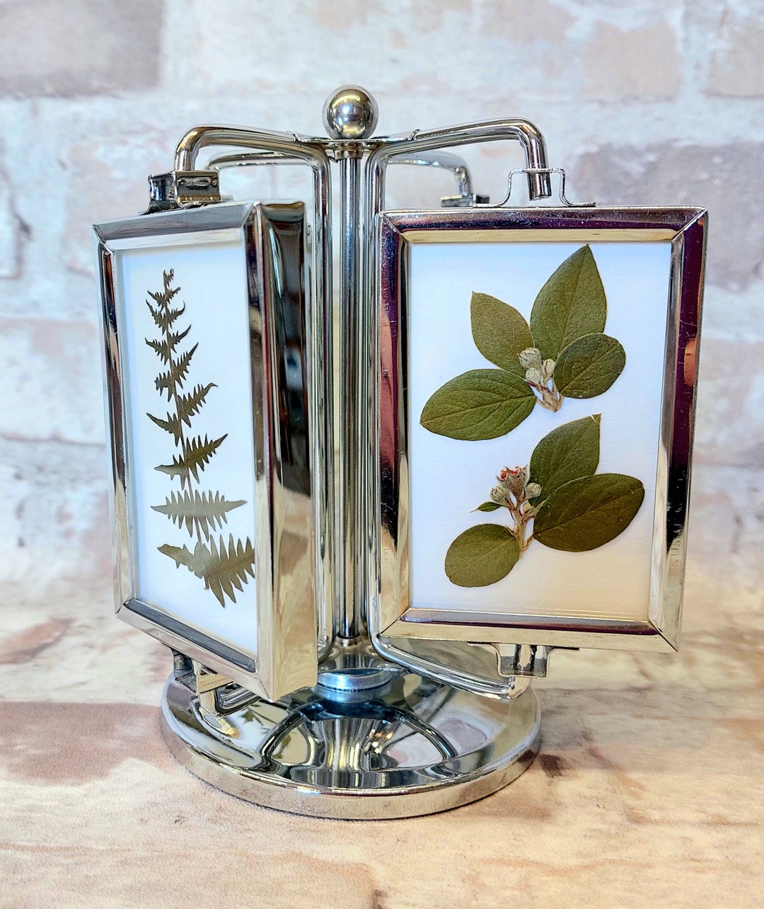 Carousel Flower Frame Real Pressed Flower Leaves Mothers Day Gift - Etsy