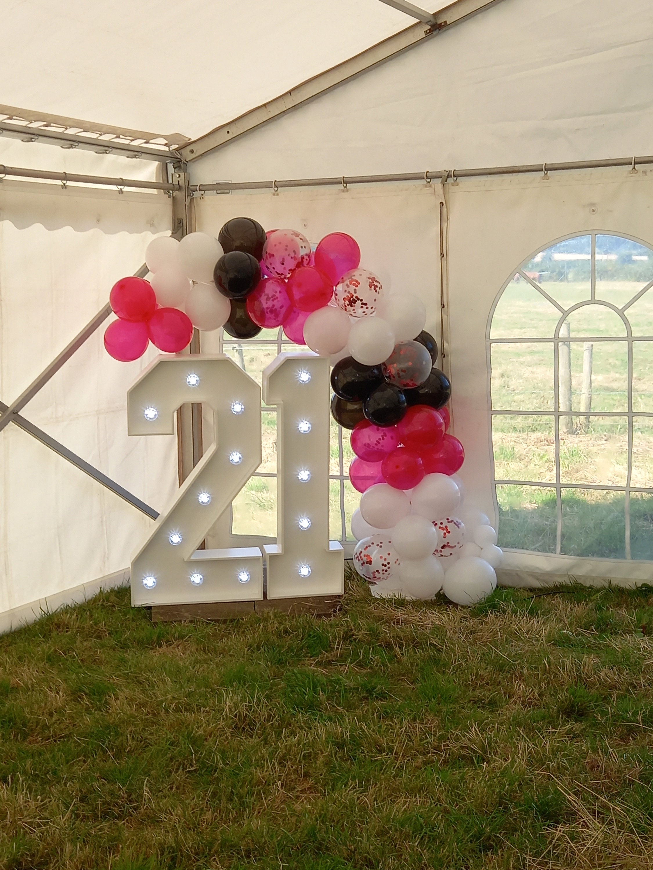 Large Light up Numbers - Etsy UK