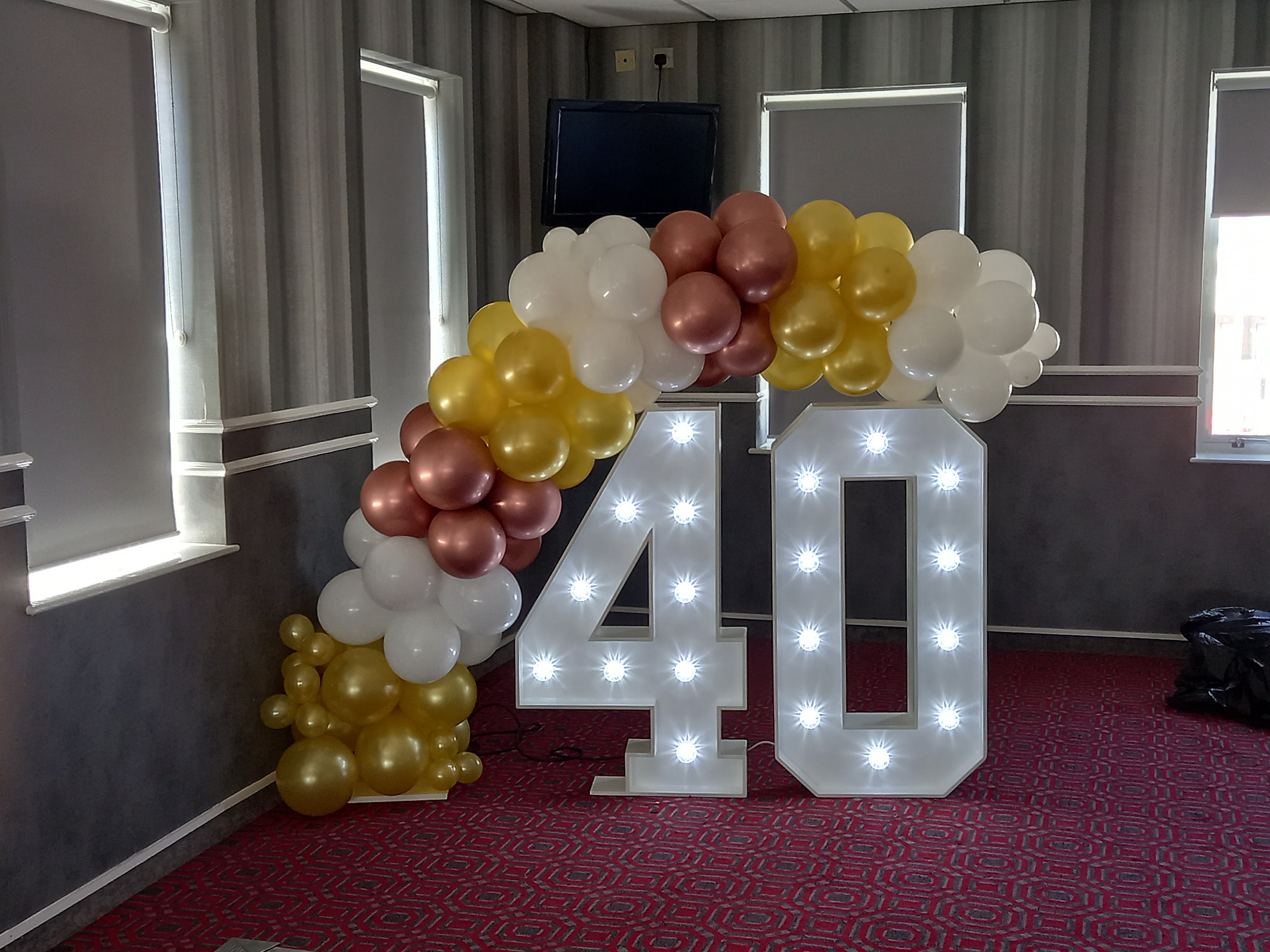 Large Light up Numbers - Etsy UK