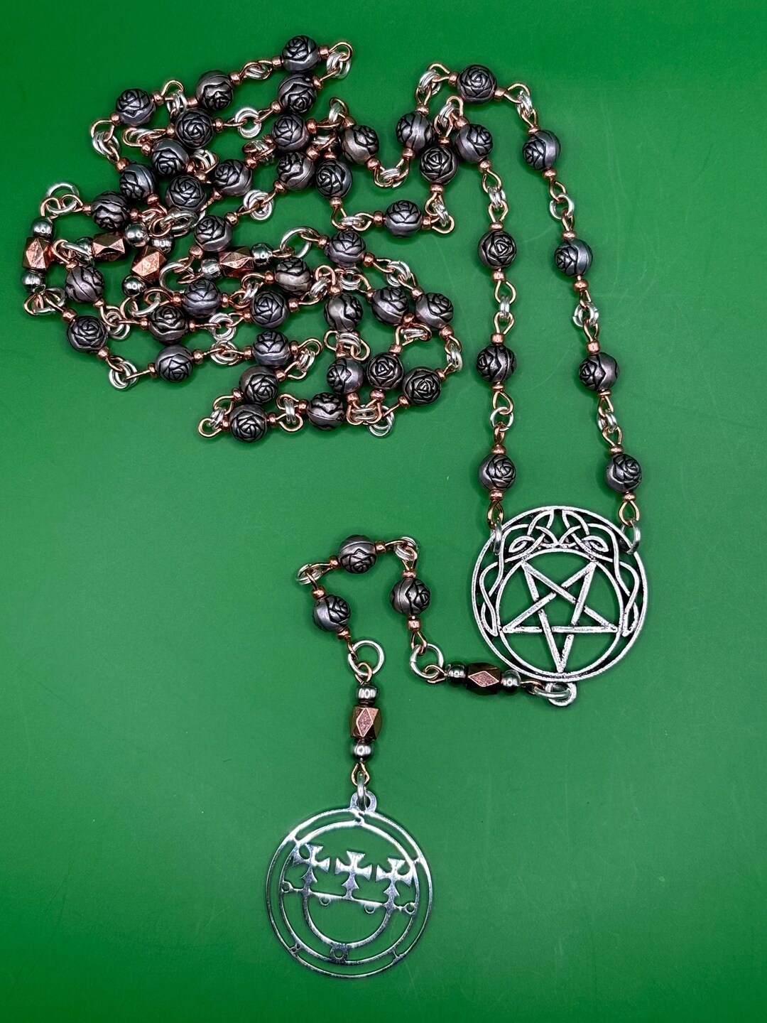 SITRIS Sigil Rose Rosary - Etsy