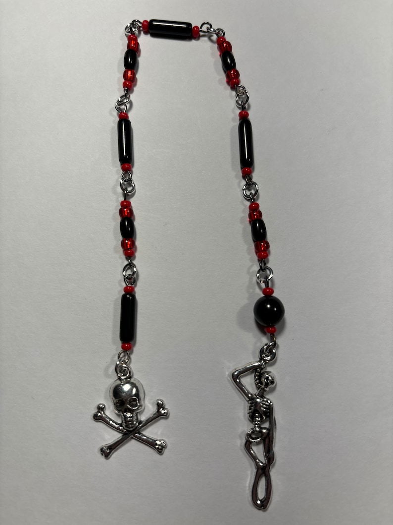 Skull & Crossbones and Skeleton Pendulum - Etsy