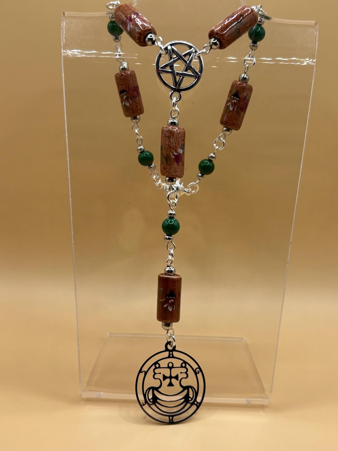 Agares’s Sigil Car Rosary - Etsy