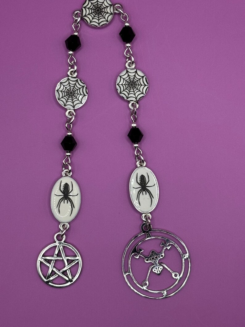 Baal’s Sigil Spiders & Webs Pocket Rosary - Etsy