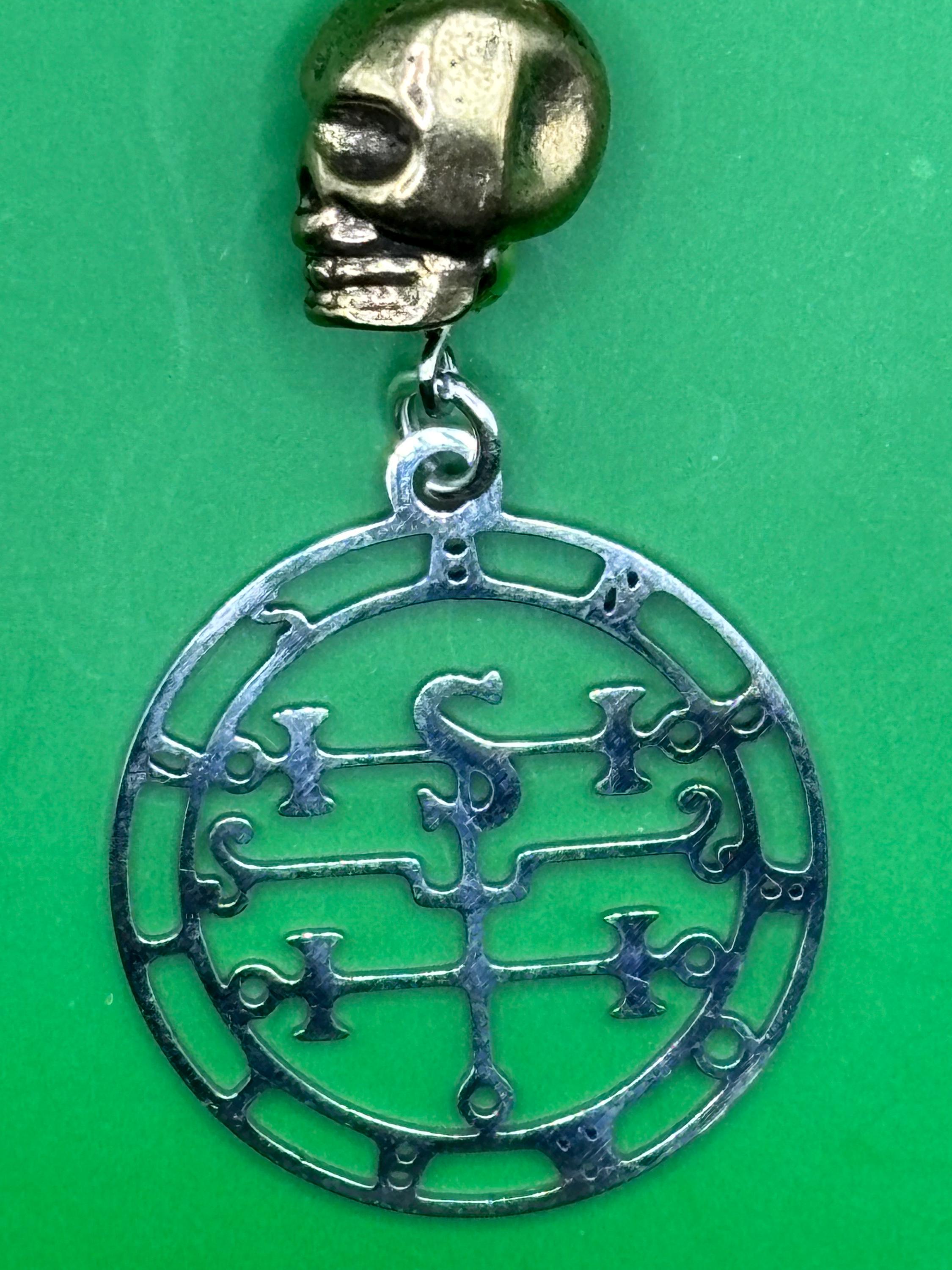 Andromalius’s Sigil Skull Rosary - Etsy