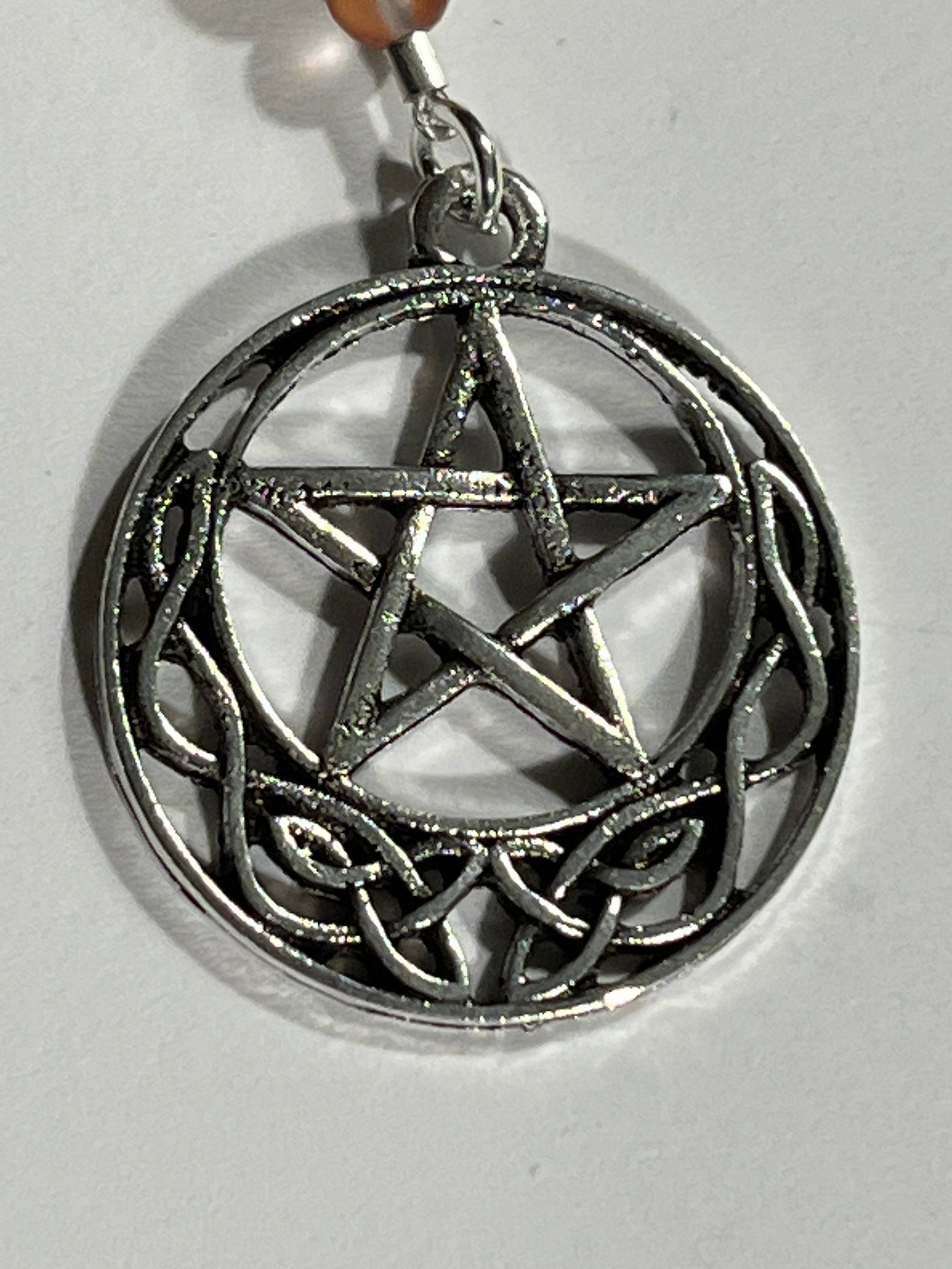Mother & Pentagram Over Moon Pocket Beads - Etsy