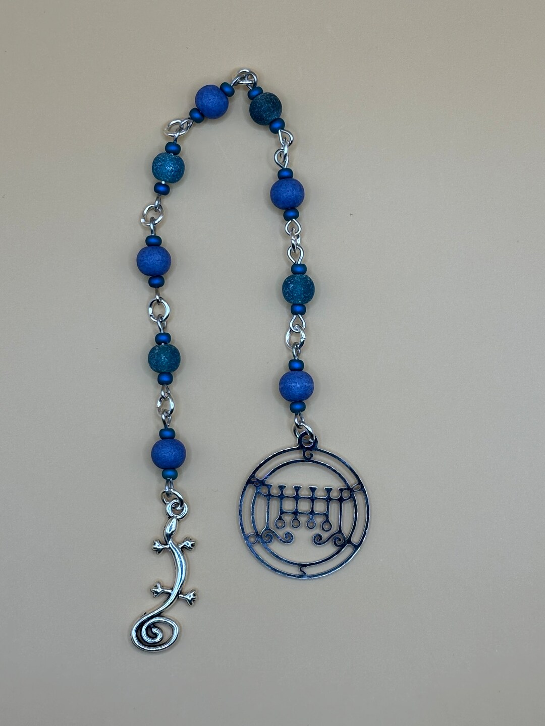Guison’s Sigil Lizard Pocket Rosary - Etsy