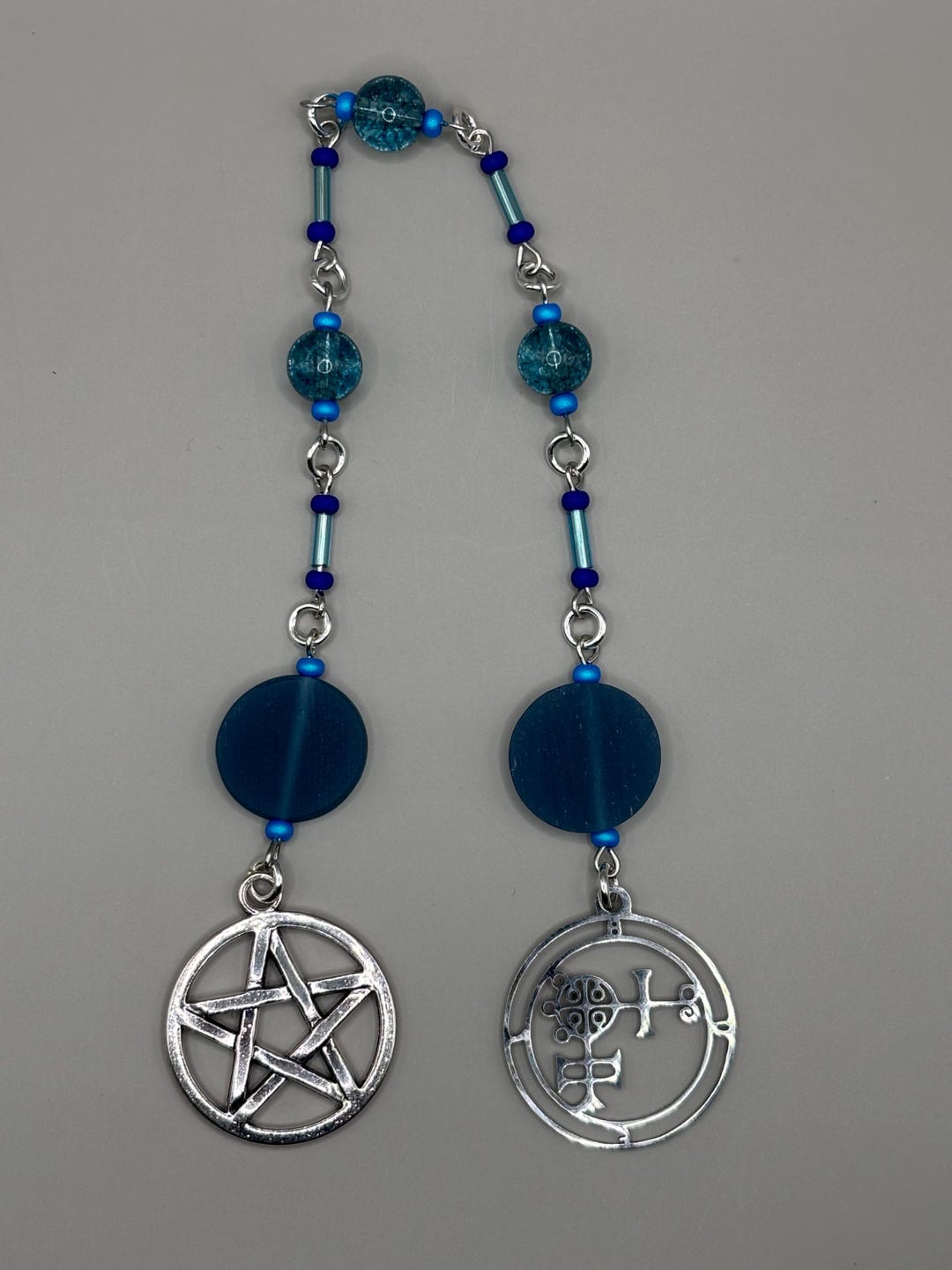 Buer’s Sigil Blue Pocket Rosary - Etsy