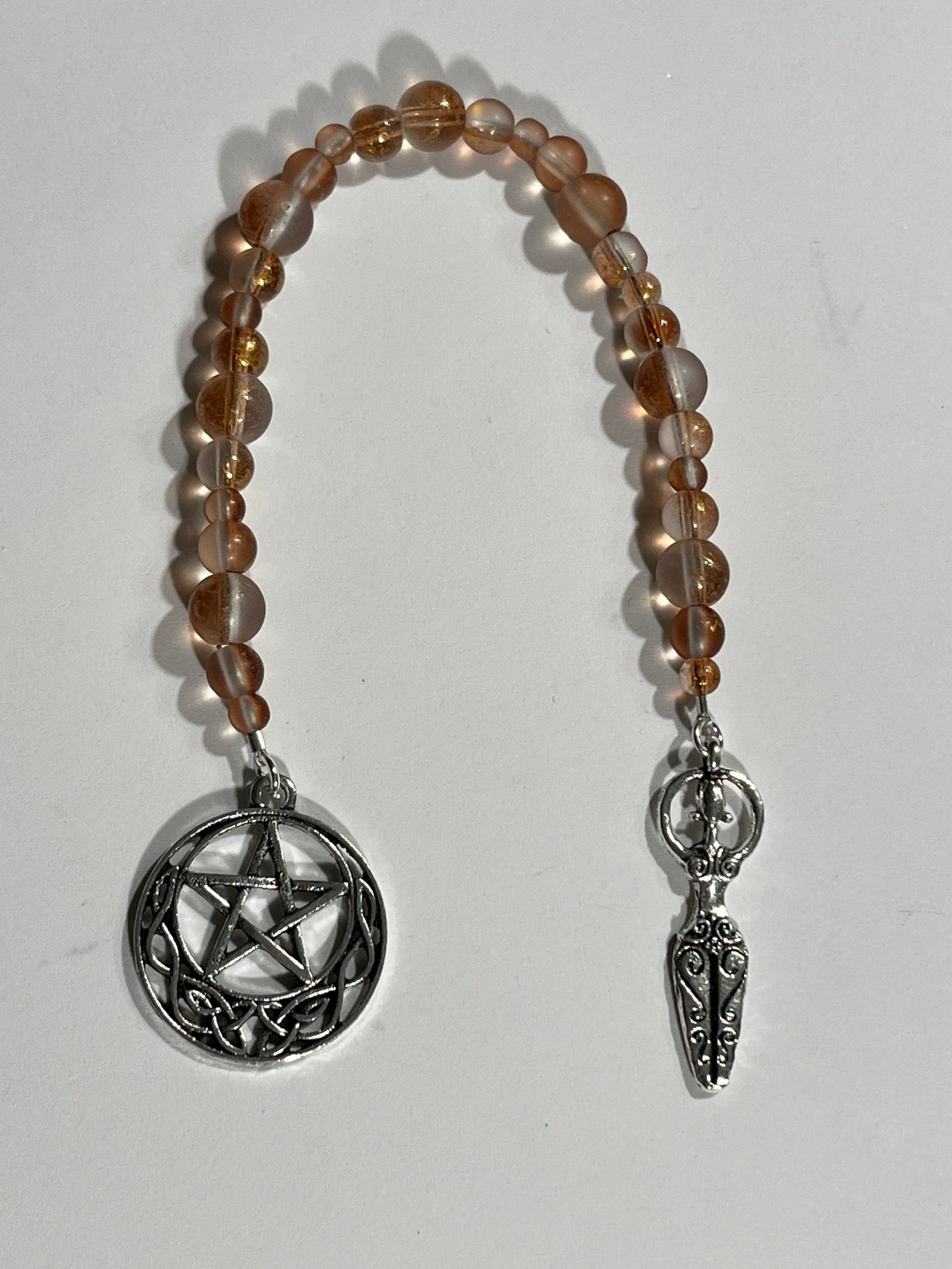 Mother & Pentagram Over Moon Pocket Beads - Etsy