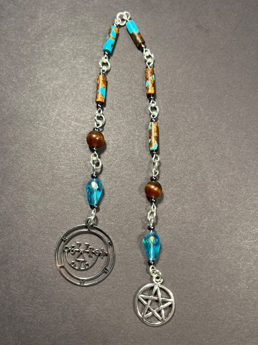 Leraje’s Sigil Imperial Jasper Pocket Rosary - Etsy