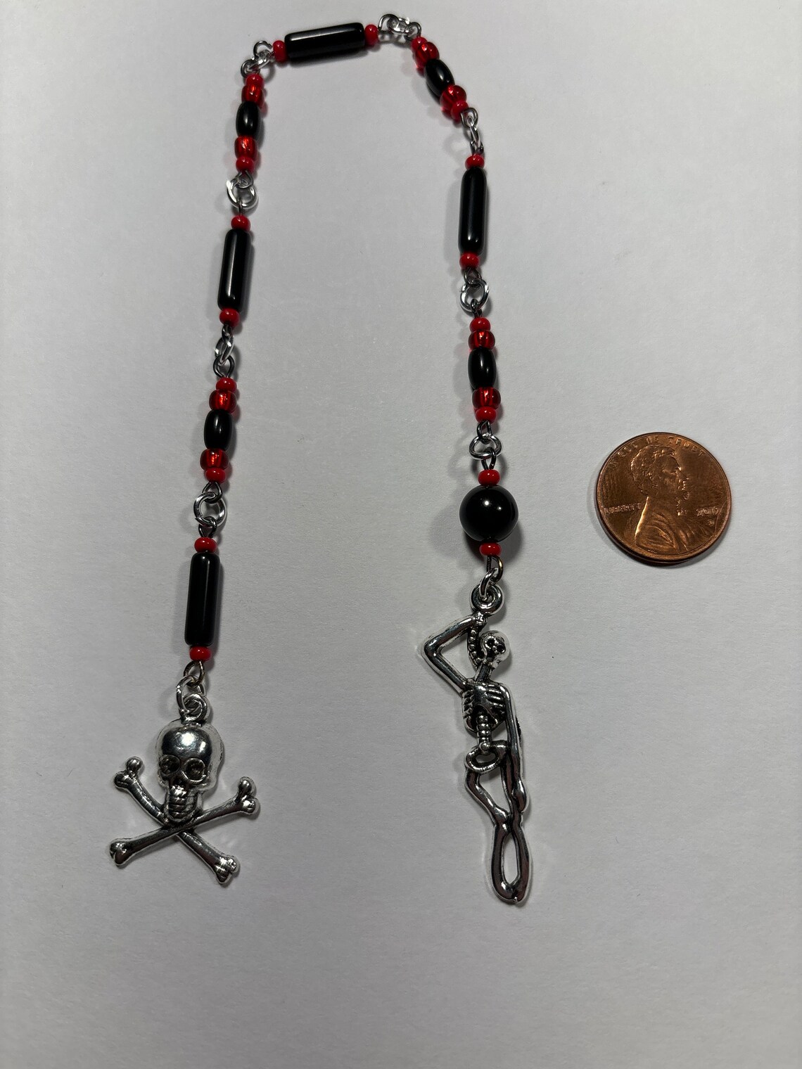 Skull & Crossbones and Skeleton Pendulum - Etsy