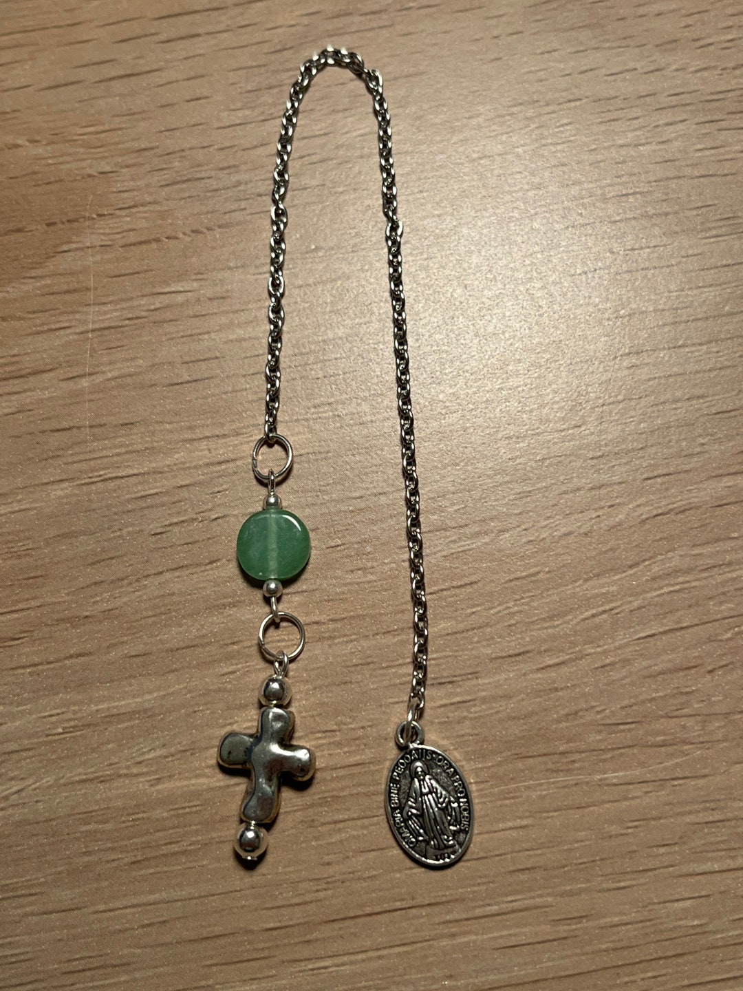 Cross Bead Pendulum - Etsy