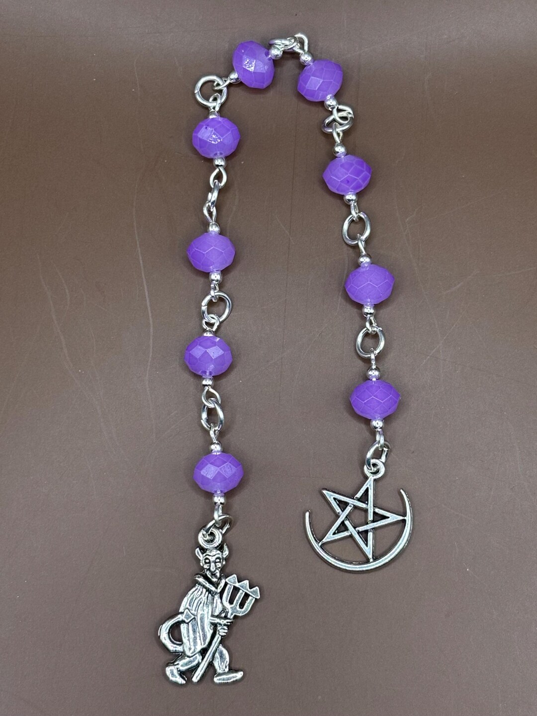 Star & Devil Pocket Rosary - Etsy