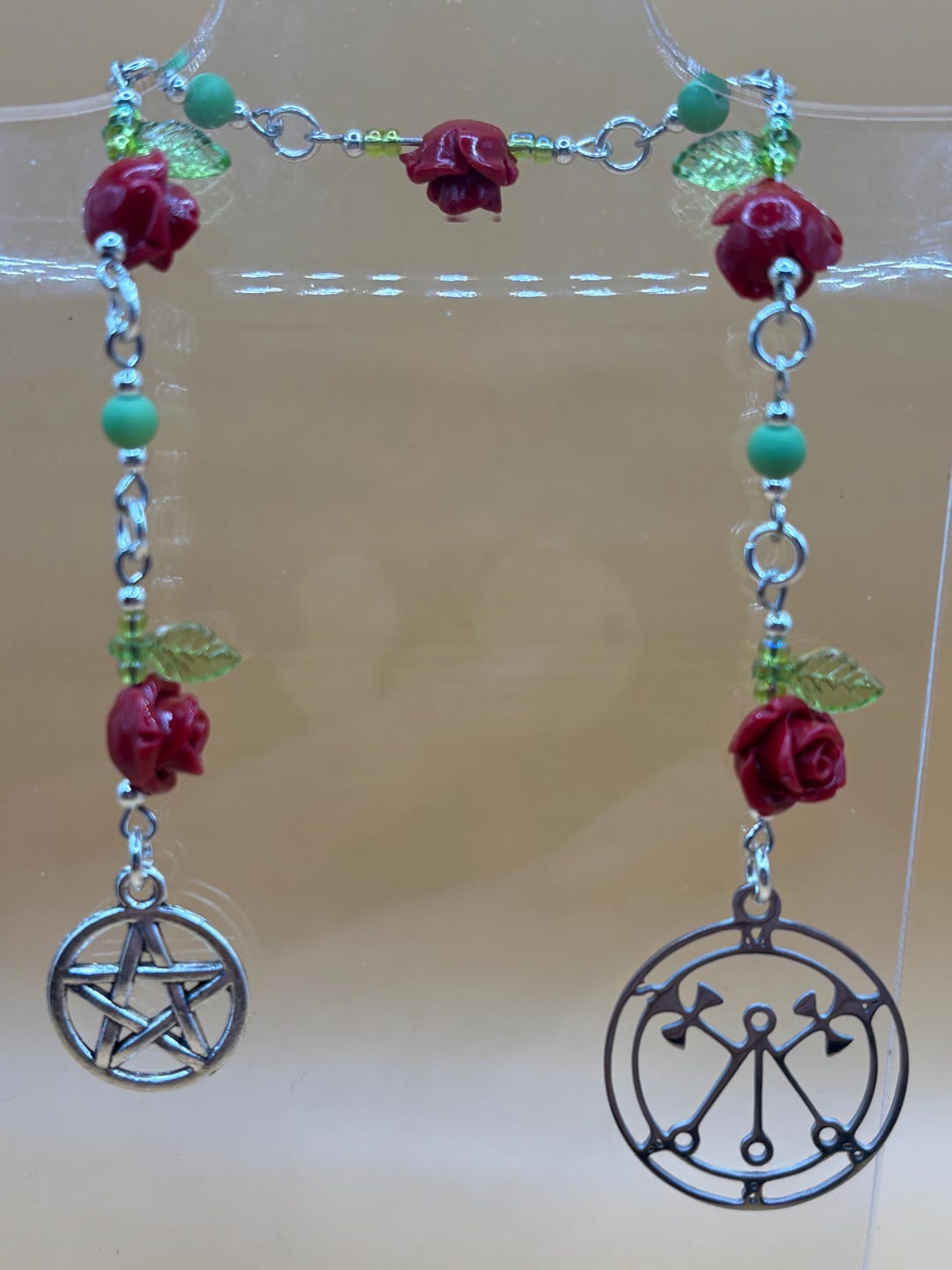 Marbas’s Sigil Rose Pocket Rosary - Etsy