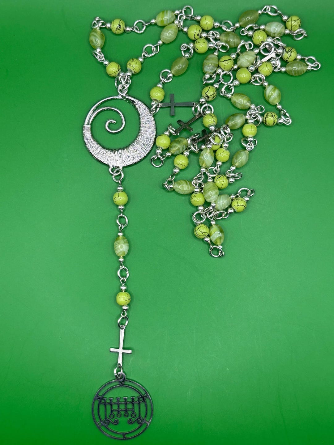 Guison’s Sigil Swirl Rosary - Etsy