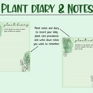 Plant Care Guides | Plant Tracker Diary Wish List House Plant Plant ...