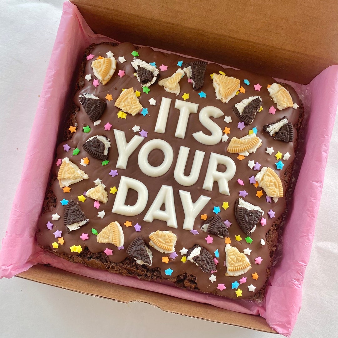 Custom Brownie Box, Brownies, Brownie Box, Custom Brownie, Custom ...