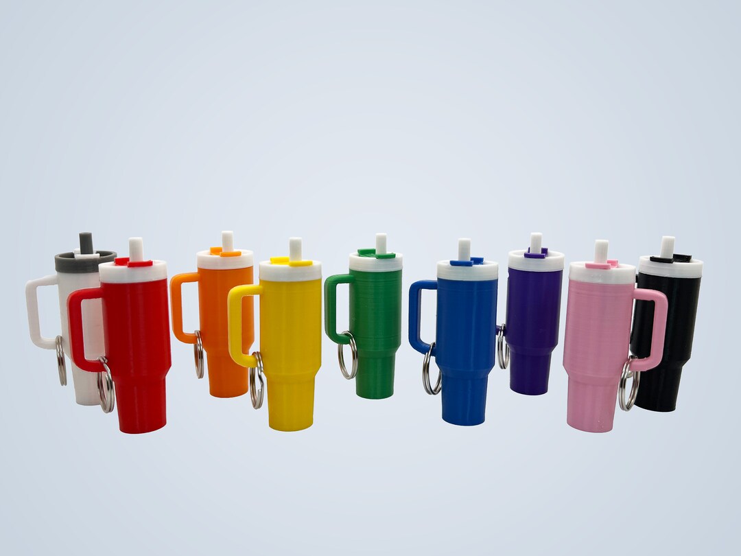 Mini Trendy Cup Quencher/tumbler Style Keychain - Multiple Colors ...