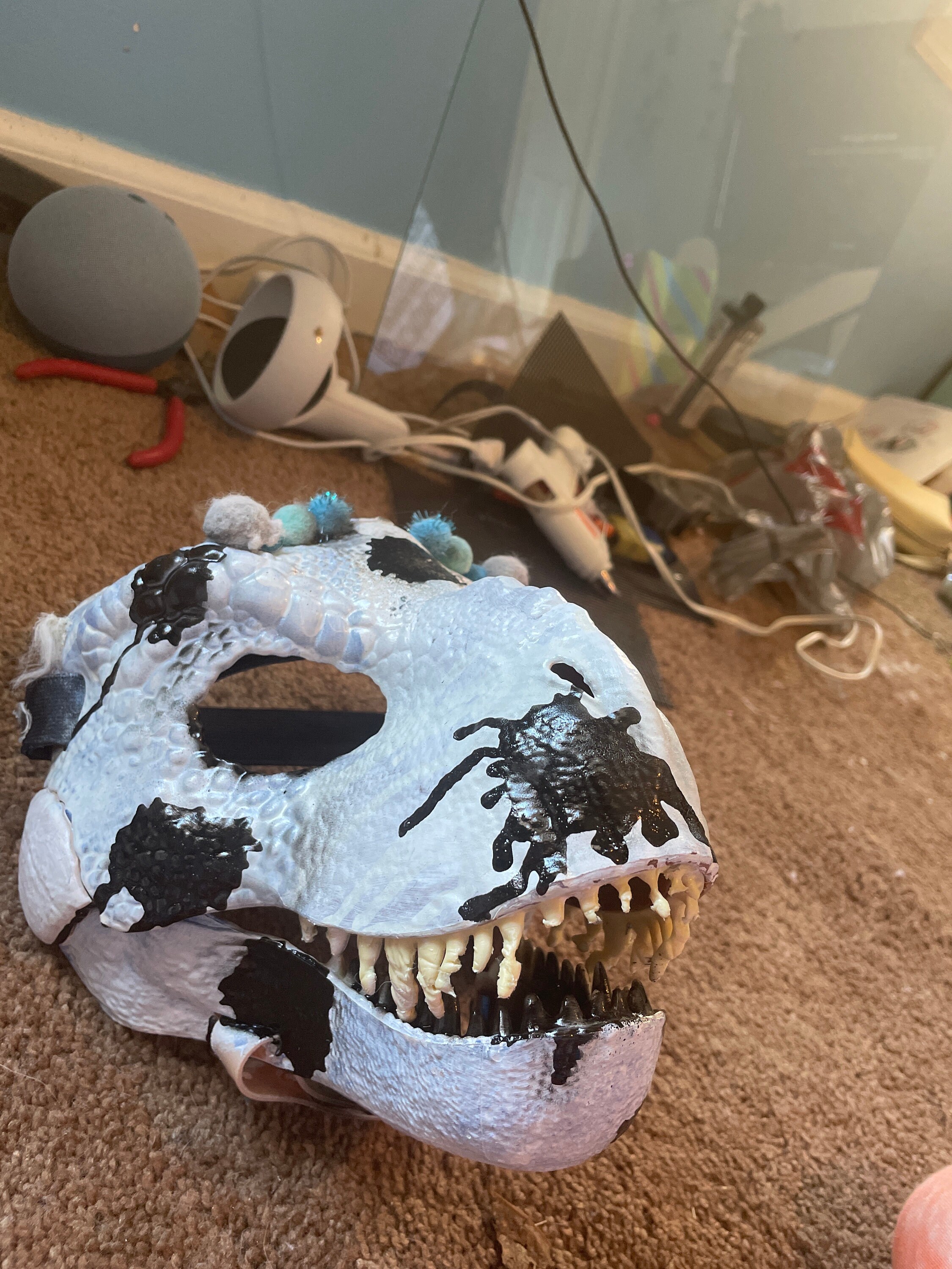 T-rex Premade Furry Mask - Etsy