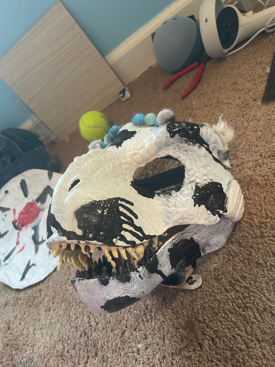 T-rex Premade Furry Mask - Etsy