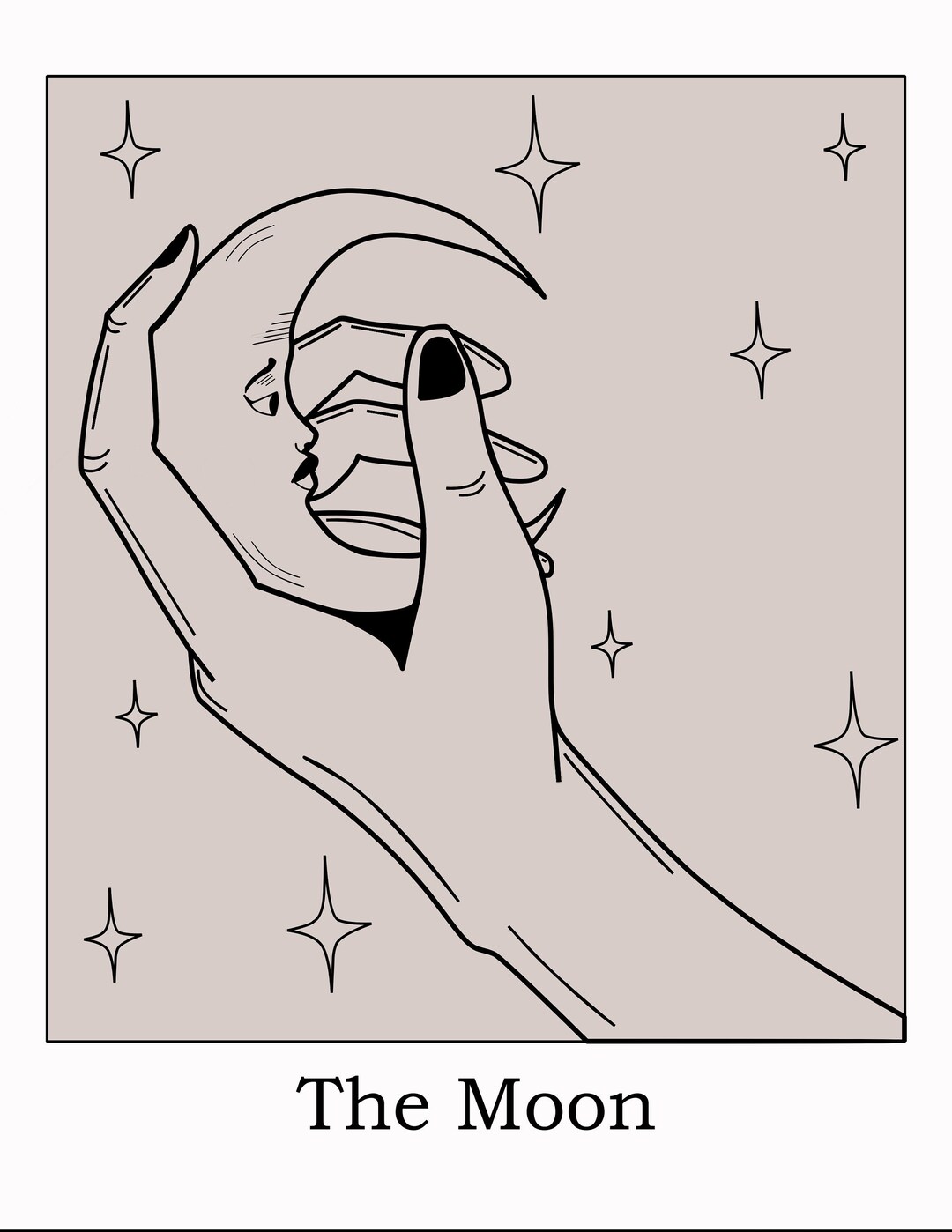 Moon Poster Print - Etsy