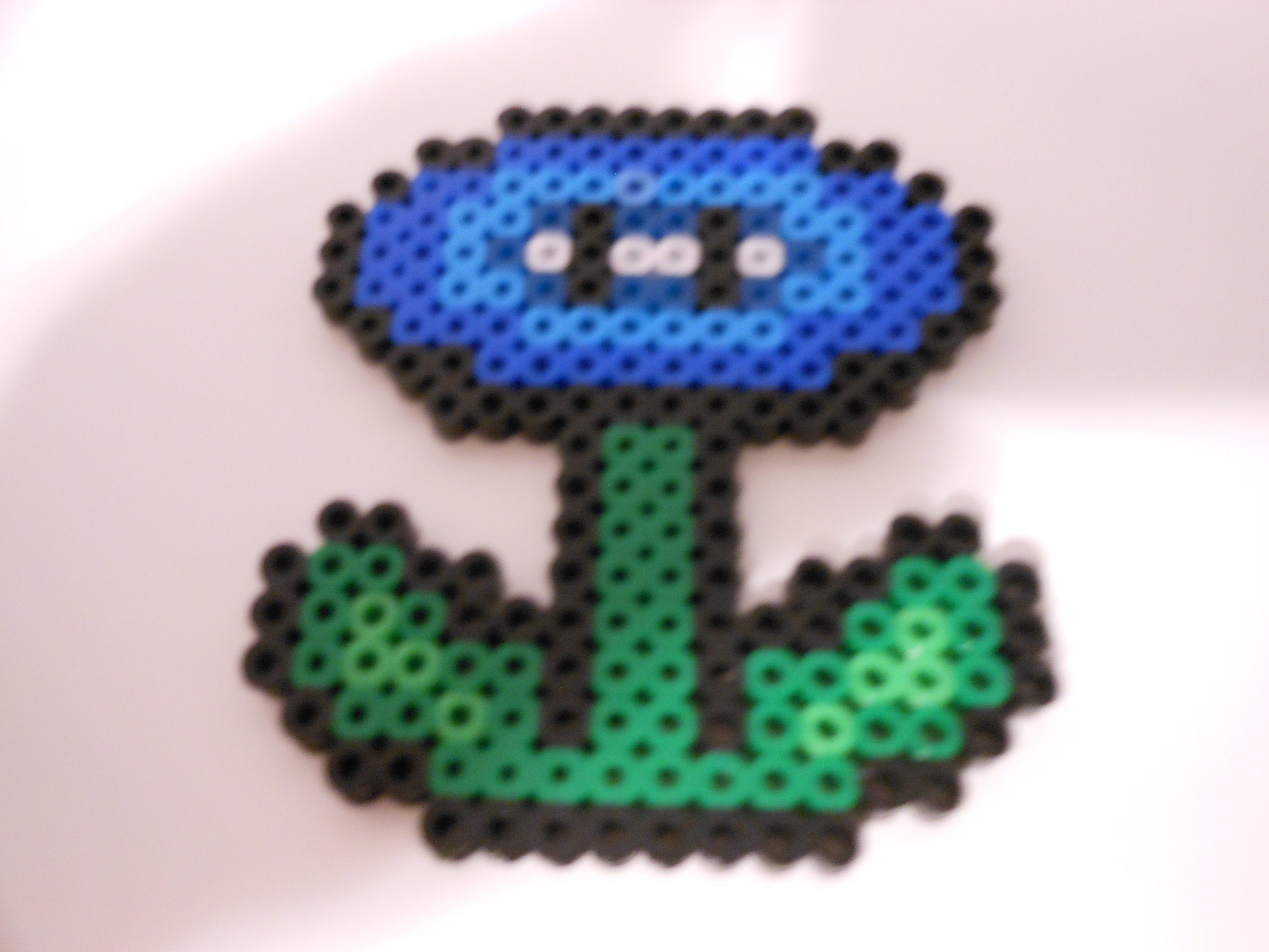Minecraft Pixel Art Mario Ice Flower