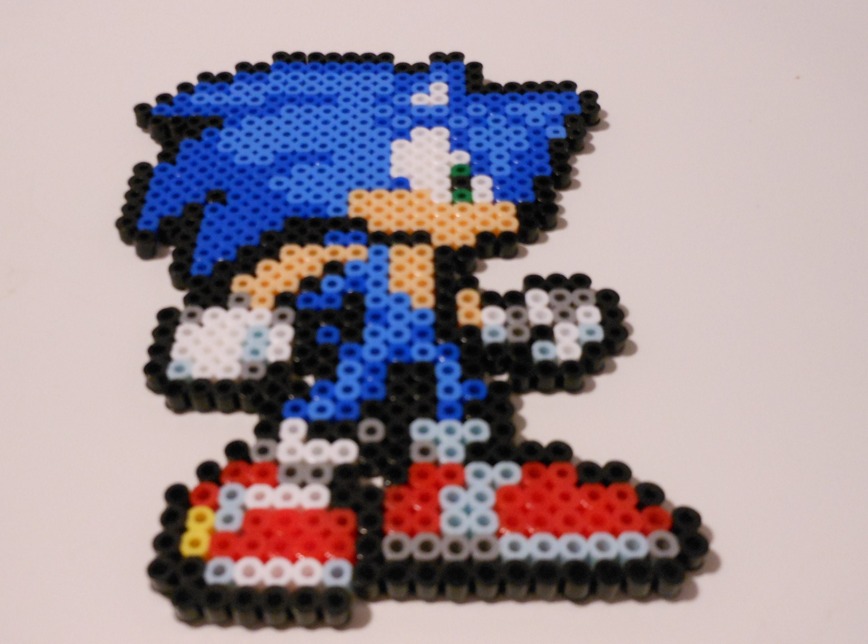 Sonic Perler Pattern