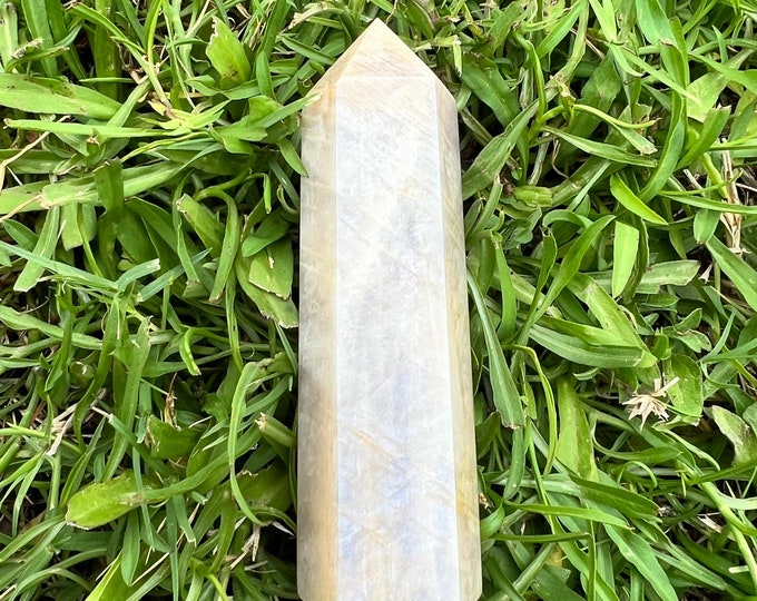 Beautiful Iridescent Moonstone Tower - Etsy