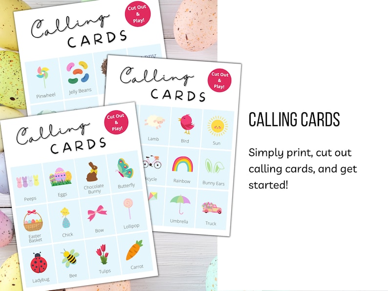 Printable Easter Bingo Peeps Bingo Kids Easter Bingo Easter Game Peeps ...