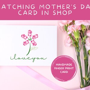 Custom Mother's Day Handprint Craft | Hand Print Art | Mother's Day ...