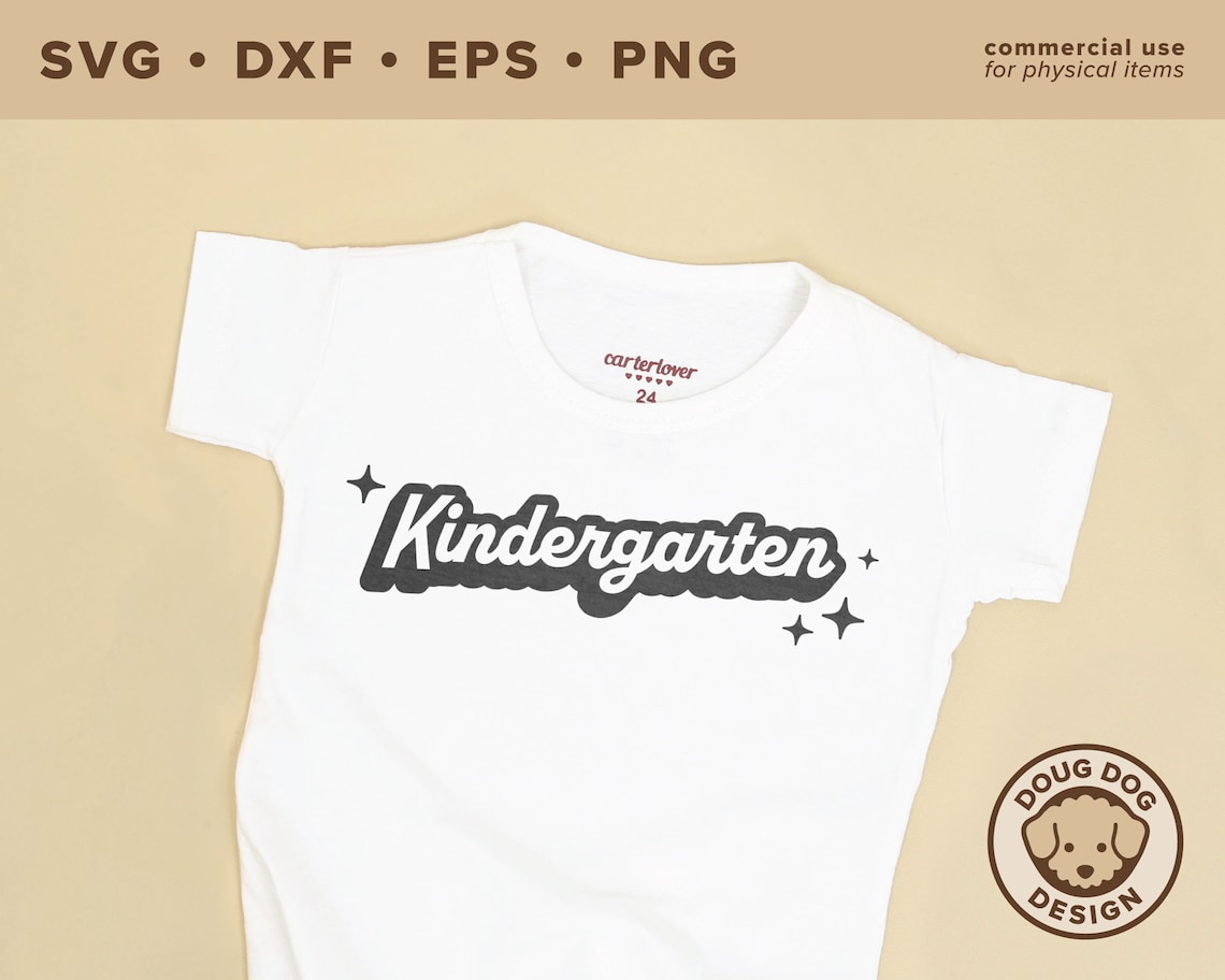 K-5 SVG Bundle - Kindergarten 1st 2nd 3rd 4th 5th Grade SVG Cut Files ...